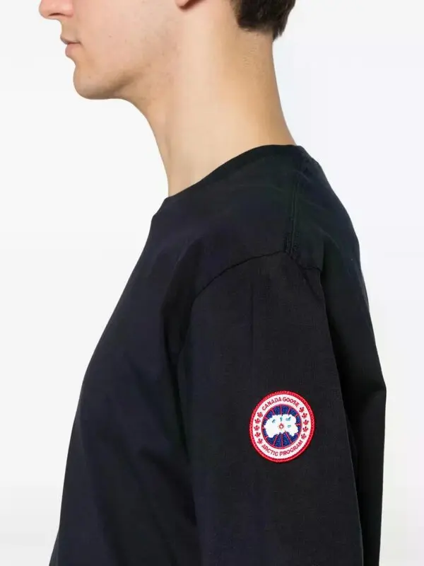 Canada Goose Logo-patch T-shirt