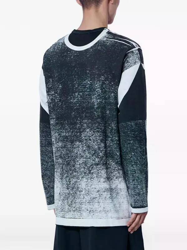 Yohji Yamamoto Distressed Long-sleeve T-shirt