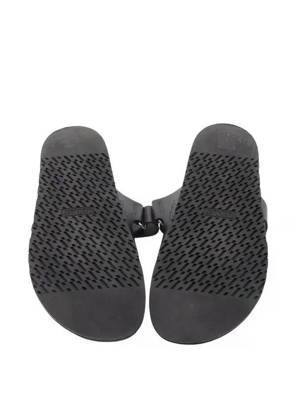 Hermès 2010s Siffle Leather Sandals