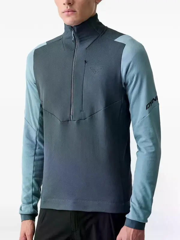 DYNAFIT Panelled Half-zip Sweater