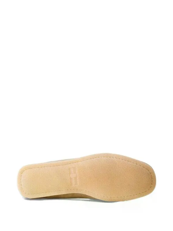 Car Shoe Reverse-calfskin Boat Shoes - Neutrals