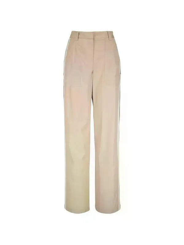 TWP Isabelle Side-stripe Straight-leg Trousers