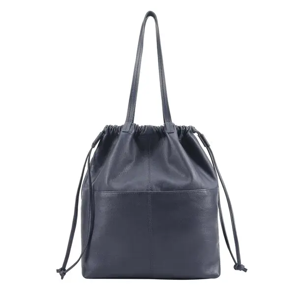 LLOYD BAKER LONDON Salona Leather Shoulder Bag - Blue