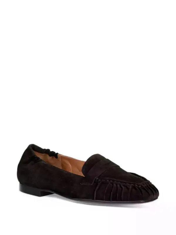 BILLI BI Gathered-detail Loafers