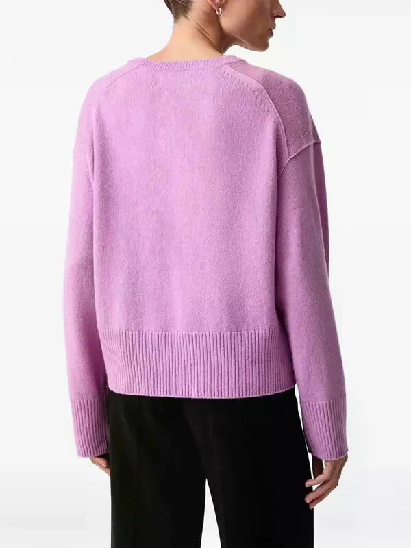Marc O'polo Ribbed-knit Drop-shoulder Sweater