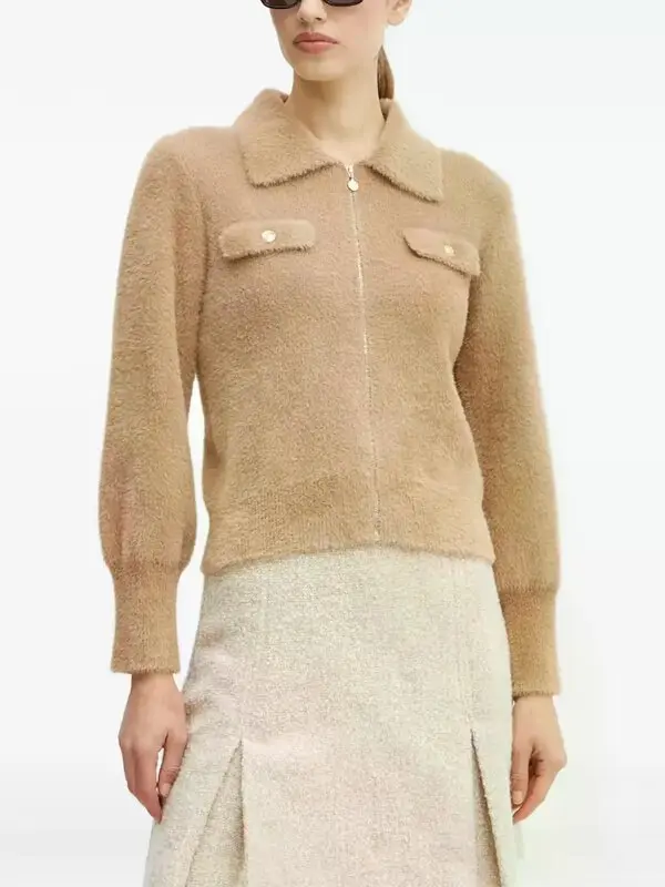 MORGAN Zip-up Cardigan