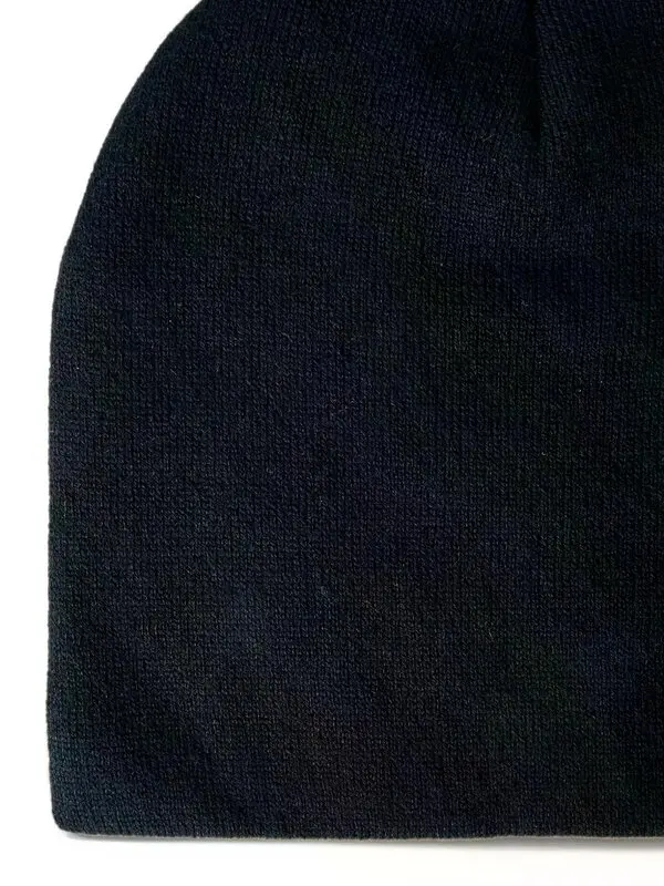 DISTRICT VISION Logo-motif Fine-knit Beanie Hat