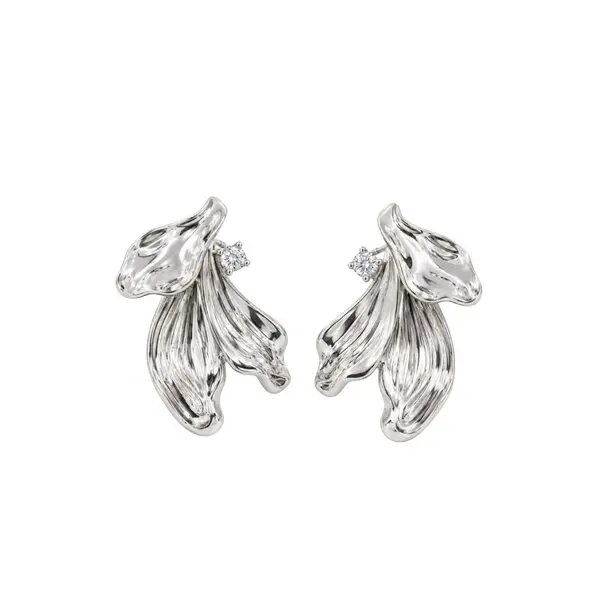 UCHI & SOTO Kinmokusei Petal Statet Earrings