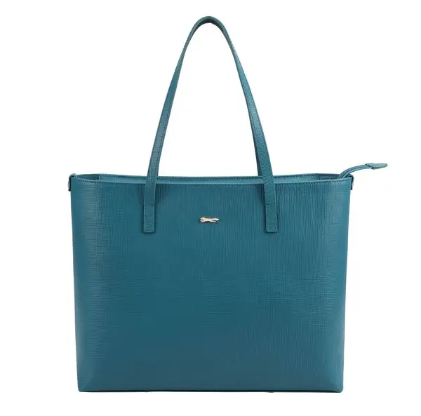 Paul Costelloe Octavia Leather Tote - Blue