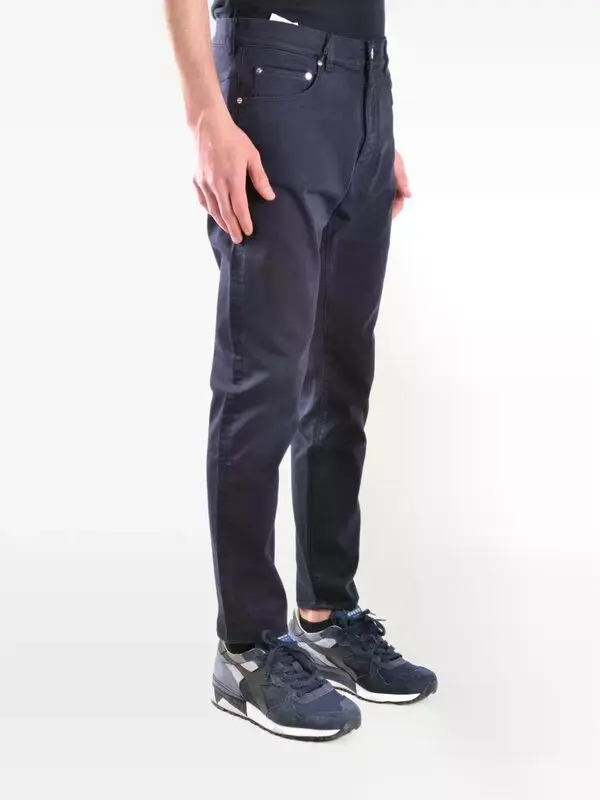 PAOLO PECORA Slim-fit Cotton Trousers