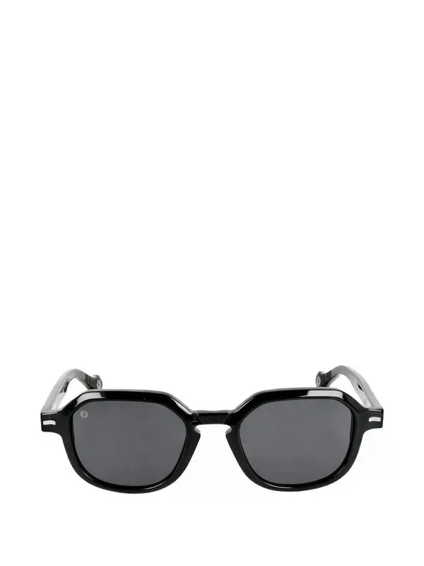 KYME Elia Geometric-frame Sunglasses - Black