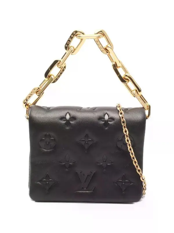 LOUIS VUITTON 2010s Coussin Chain Mini Bag - Black