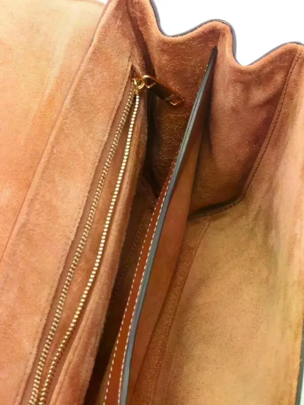 Celine 2010s Teen Soft Shoulder Bag - Brown