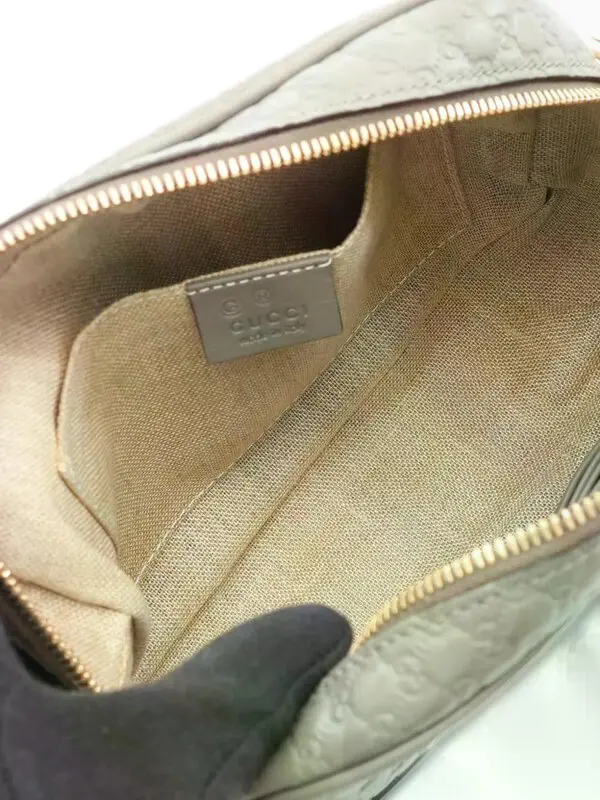 Gucci 2010s Micro Gg Guccissima Bree Shoulder Bag