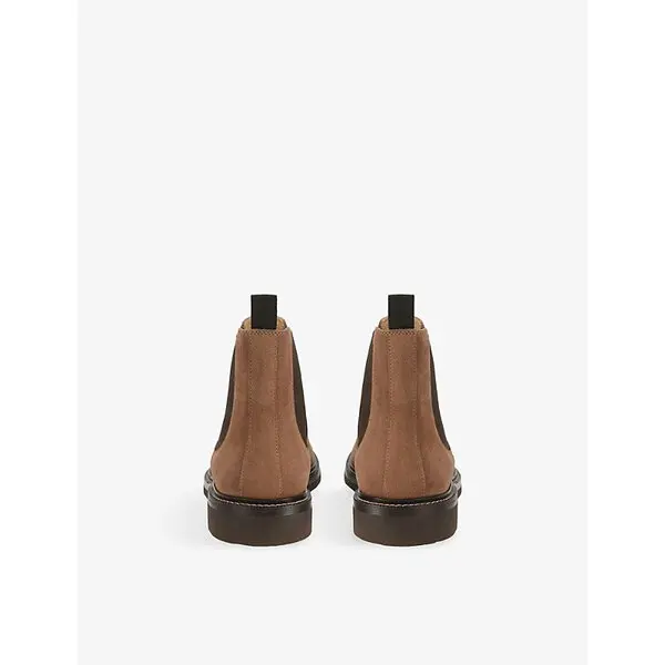 Brunello Cucinelli Tapered Suede Chelsea Boots