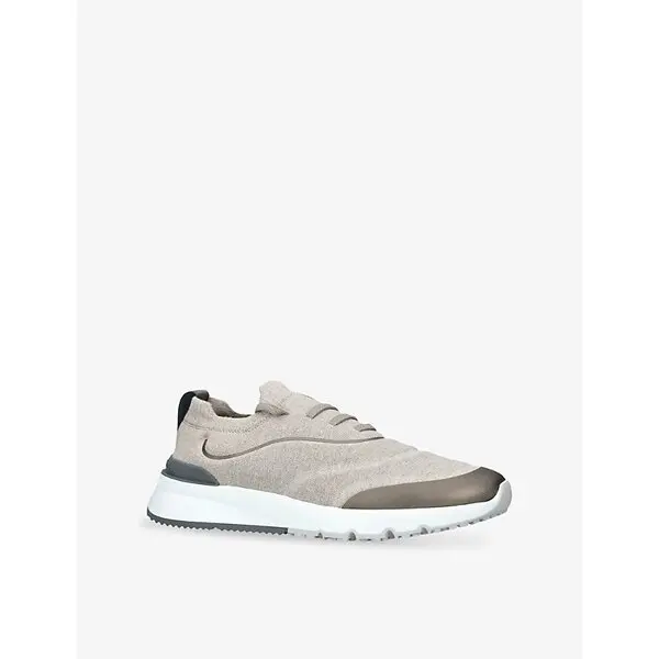 Brunello Cucinelli Sportiv Knitted Trainers