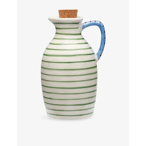 ANNA + NINA Archie Stoneware Oil Dispenser 16cm