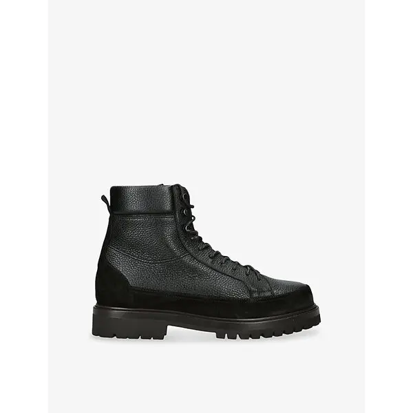 Brunello Cucinelli Suede-panel Leather Hiking Boots