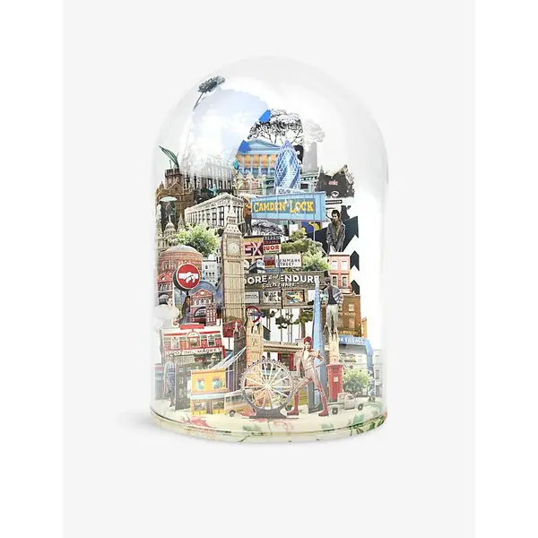 CHARLOTTE BOURRUS London Small Glass Globe 13cm