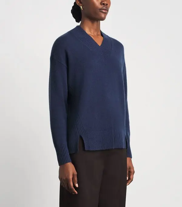 JOSEPH Cashmere V-neck Zinnia Sweater