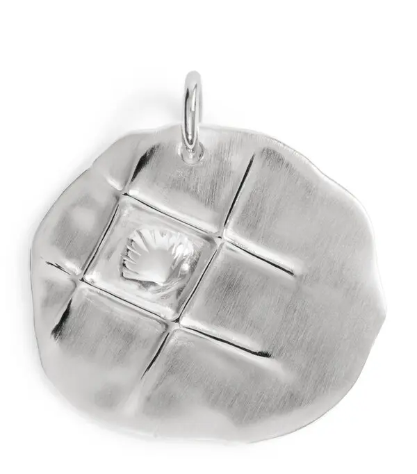 Monica Vinader Sterling Journey Pendant - Silver