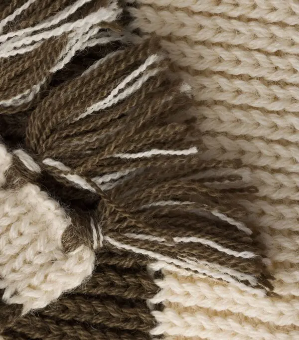 Prada Alpaca Wool Stripe Scarf