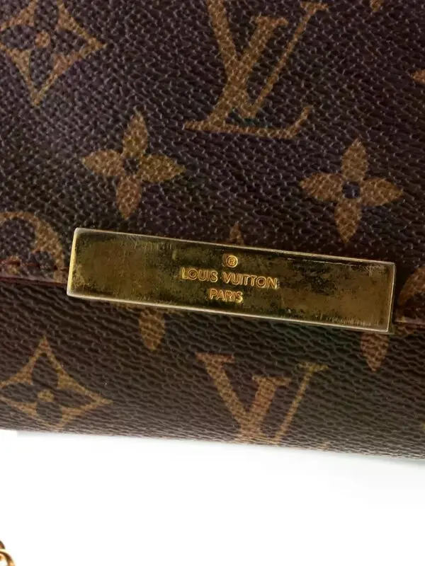 LOUIS VUITTON Favorite Handbag Monogram Canvas Pm Clutch Bag