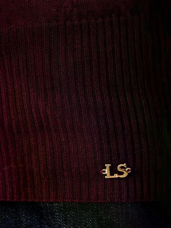 Luisa Spagnoli Manos Ribbed-knit Roll-neck Sweater