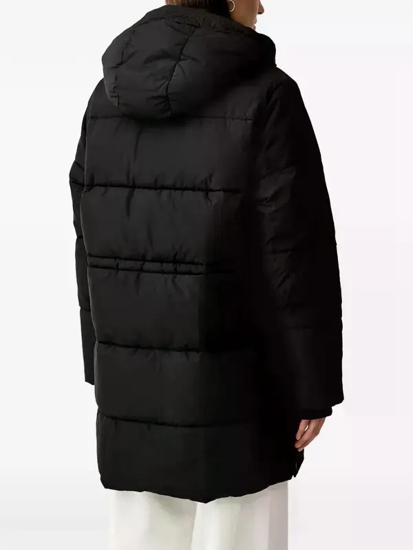 Karl Lagerfeld Hooded Quilted Coat