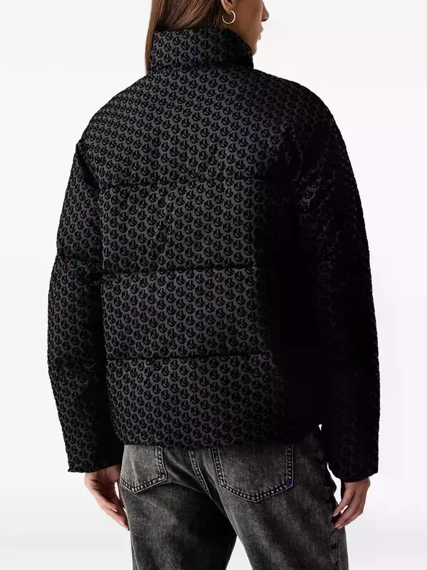 Karl Lagerfeld Monogram-pattern Padded Jacket