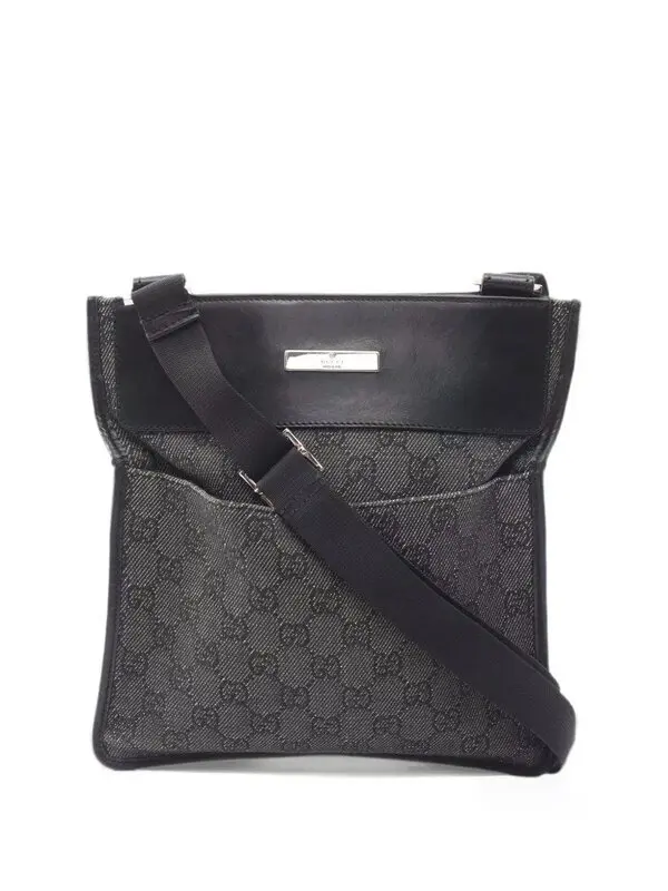 Gucci 2000s Gg Pattern Shoulder Bag