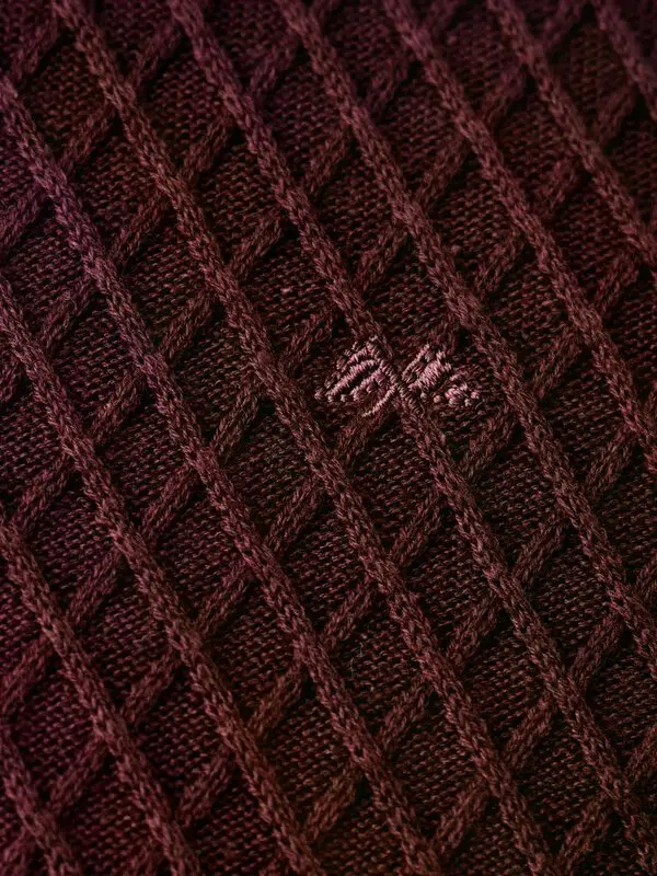 Lindbergh Textured-knit Crew-neck Sweater