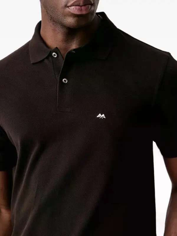 Lindbergh Embroidered-logo Polo Shirt