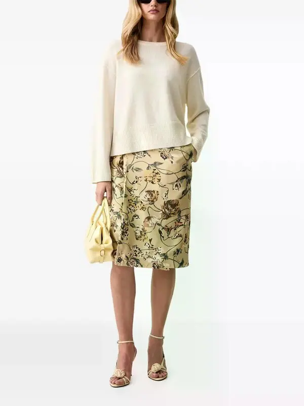 Marc O'polo Dropped-shoulder Ribbed-trim Sweater