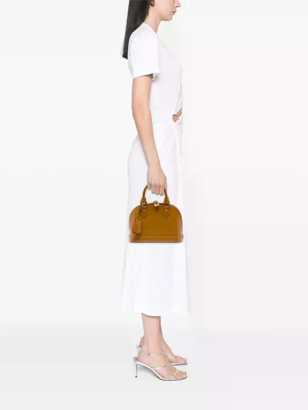 LOUIS VUITTON 2013 Monogram Vernis Alma Bb Satchel