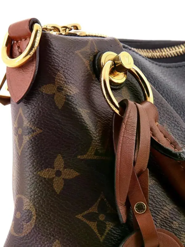 LOUIS VUITTON V Monogram Canvas And Leather Bb Tote Bag