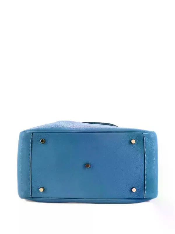 Hermès Lindy Bag Clemence 30 Shoulder Bag - Blue