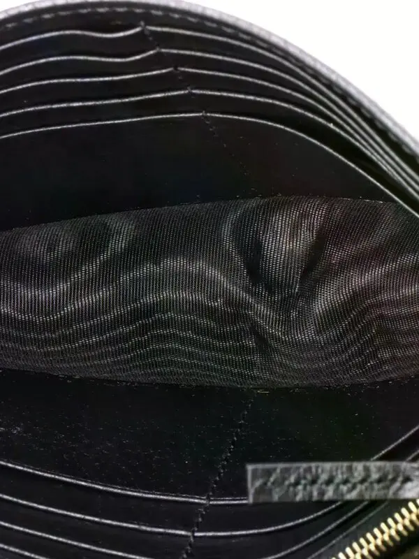 Gucci Interlocking Wallet On Chain Leather Crossbody Bag