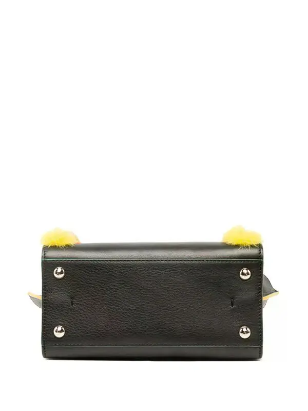 Fendi 2010-2026 Mini Leather Pom Pom 3jours Satchel