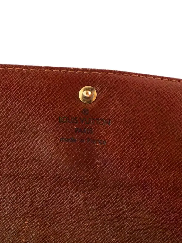 LOUIS VUITTON Vintage Sarah Wallet Monogram Canvas Small Wallets