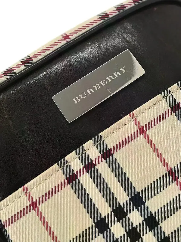 Burberry Check Messenger Bag