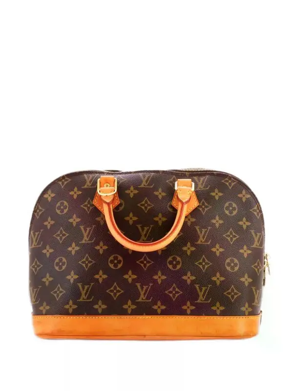 LOUIS VUITTON Alma Handbag Monogram Canvas Pm Satchel