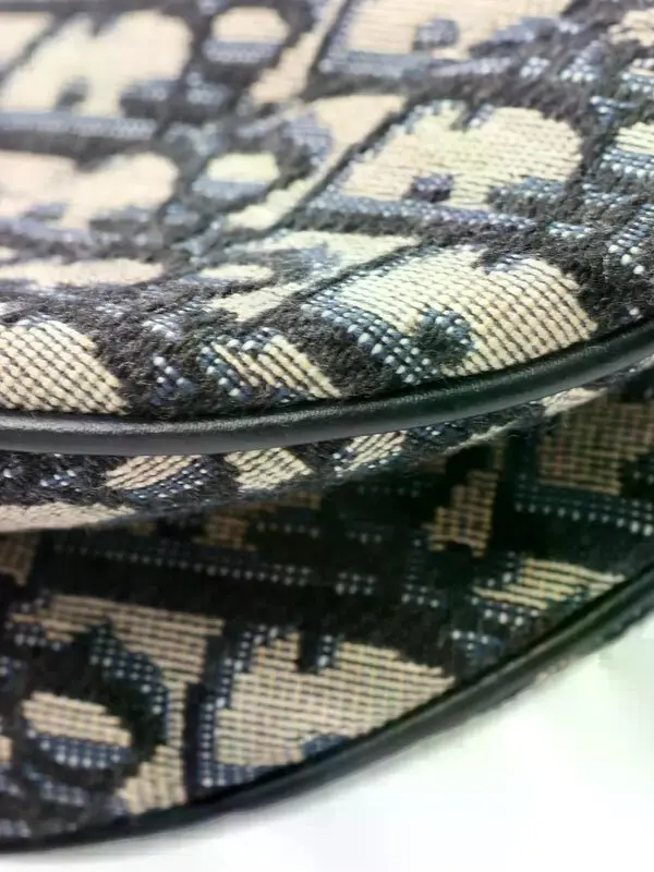 Dior 2010s Saddle Oblique Shoulder Bag