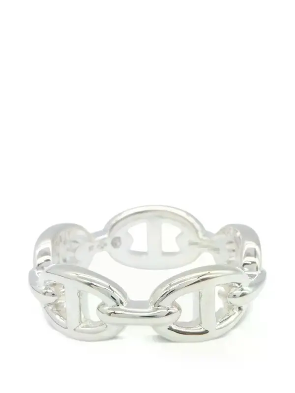 Hermès 2010s Pm Chaine D'ancre Enchaine Ring