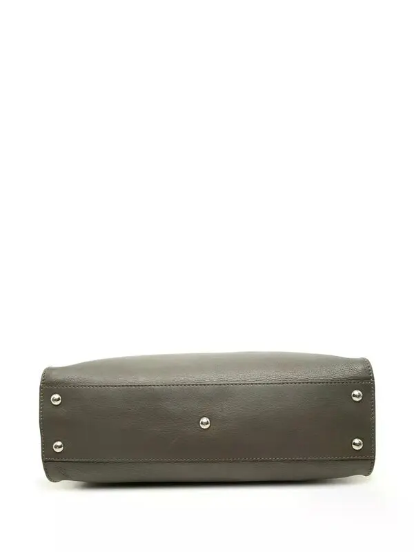 Fendi 2010-2026 Medium Leather Peekaboo Iconic Satchel