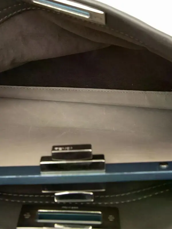 Fendi 2010-2026 Medium Leather Peekaboo Iconic Satchel