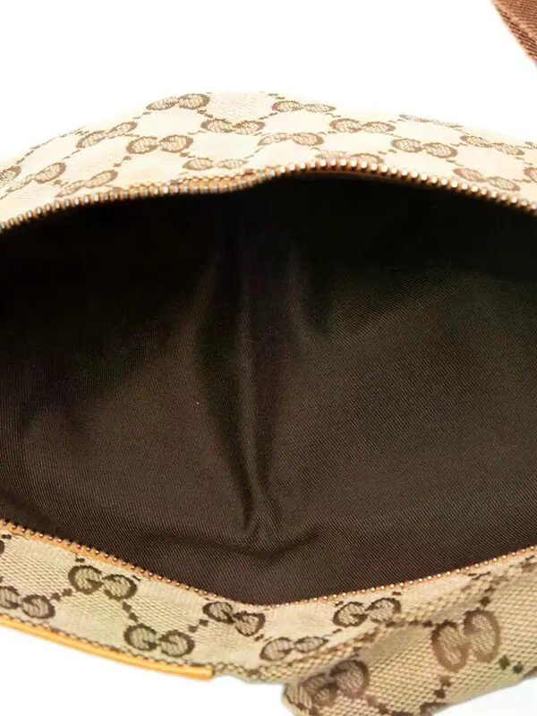 Gucci 2000-2015 Gg Canvas Web Double Pocket Belt Bag