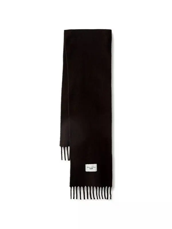 Marc O'polo Fringed Wool Scarf