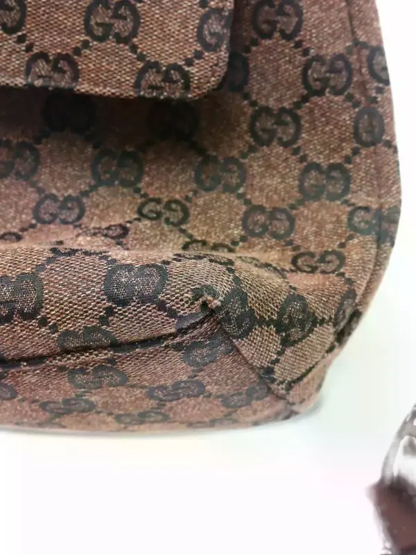 Gucci 2010s Gg Canvas Shoulder Bag
