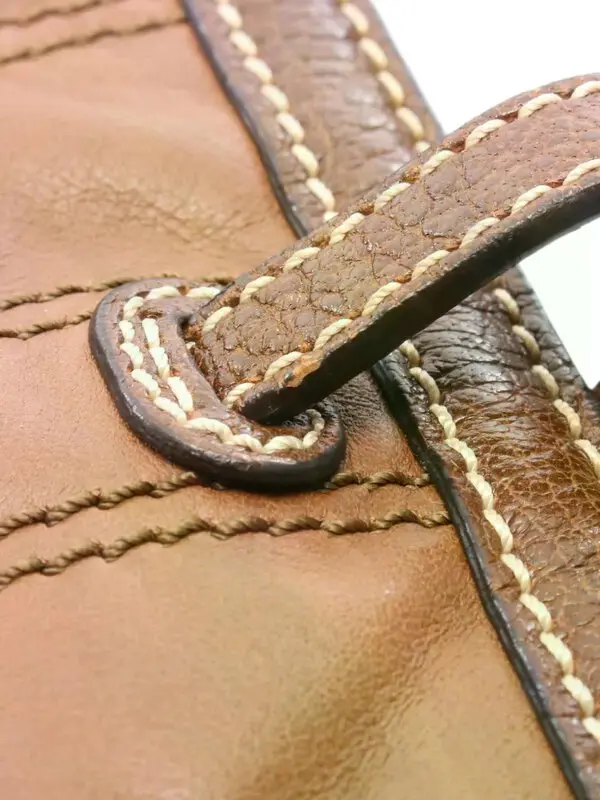 Celine 2000s Quilted Leather Tote Bag